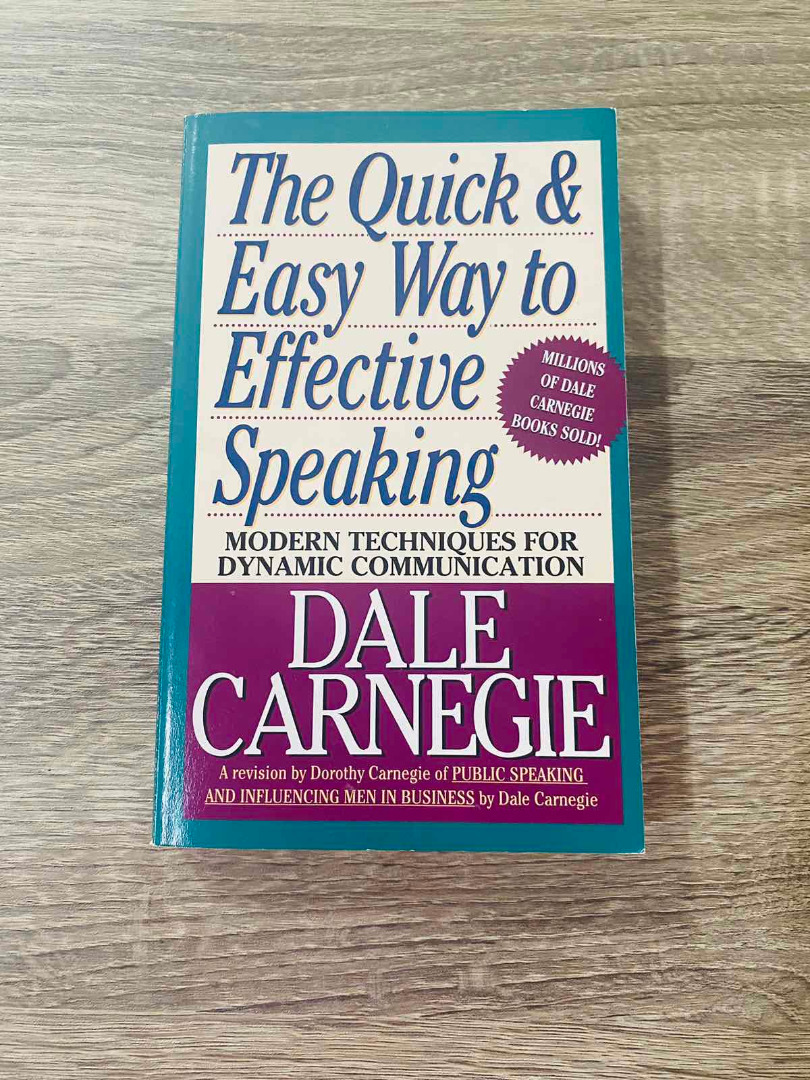 The Quick and Easy Way to Effective Speaking Mass Market by Dale ...