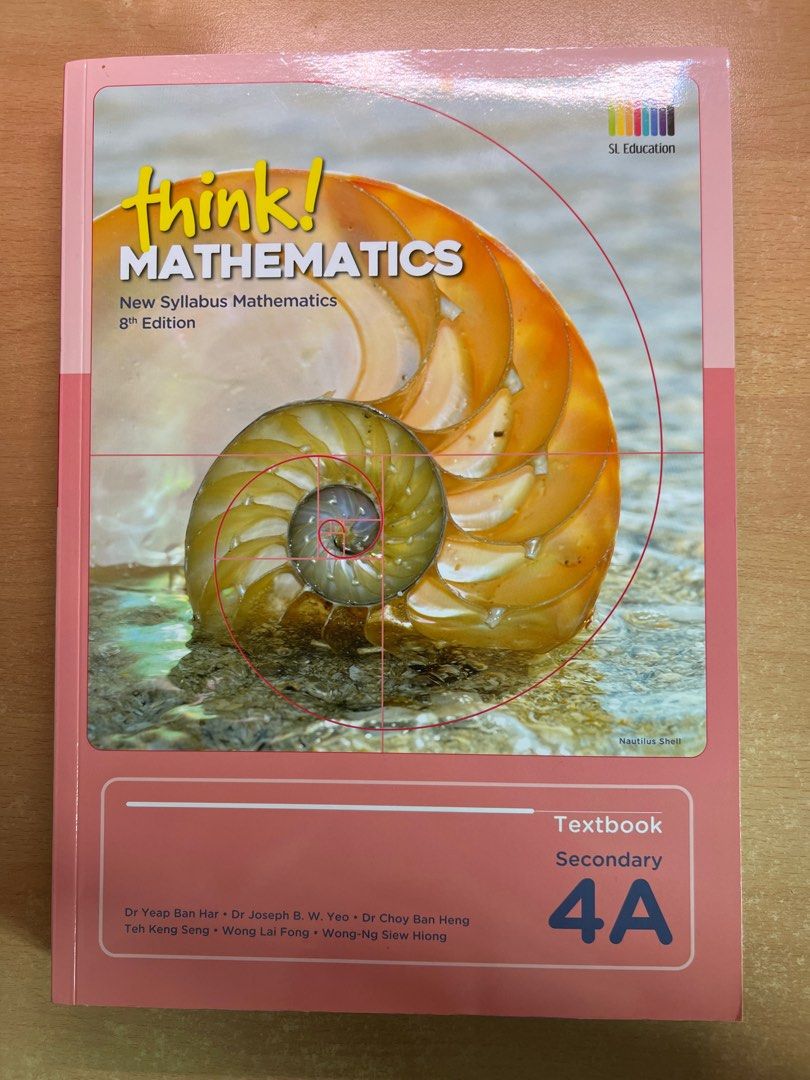 think! Mathematics 8th Edition - Secondary 4A & 4B, Hobbies & Toys ...