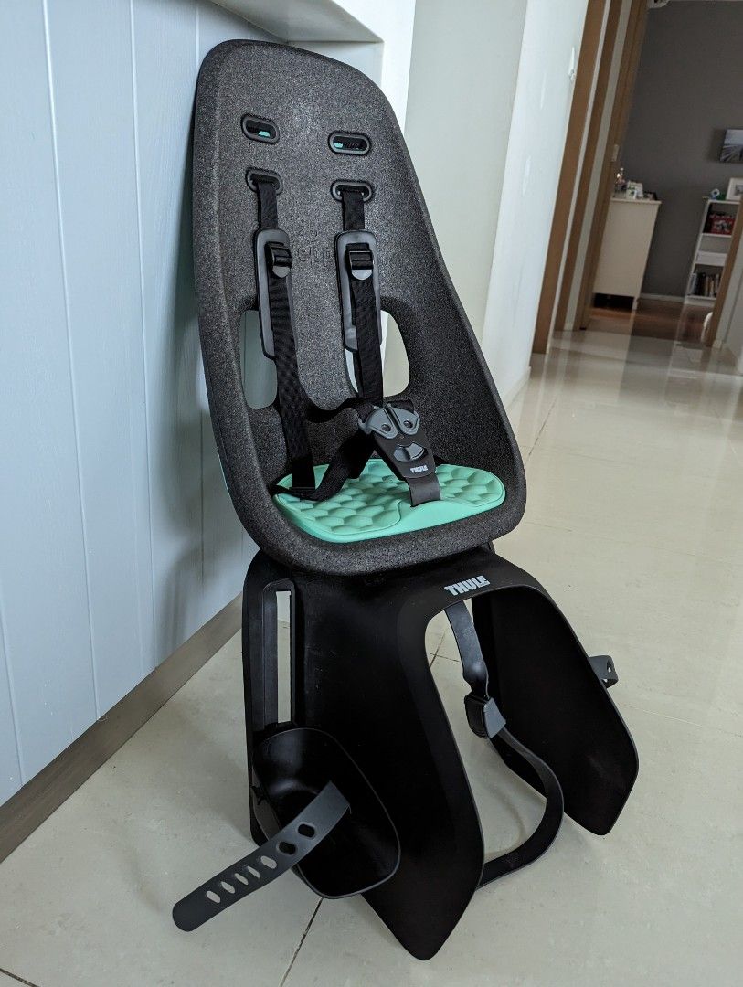 Thule Yepp Next Maxi Rack Mount Bicycle Child Seat, Babies & Kids ...