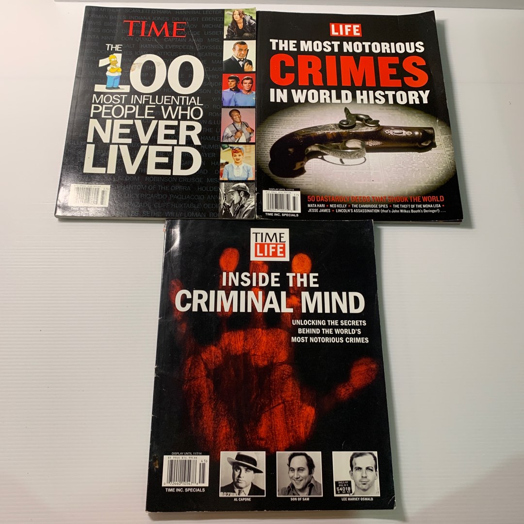 TIME Magazine - inside the criminal mind , the most notorious crimes in ...