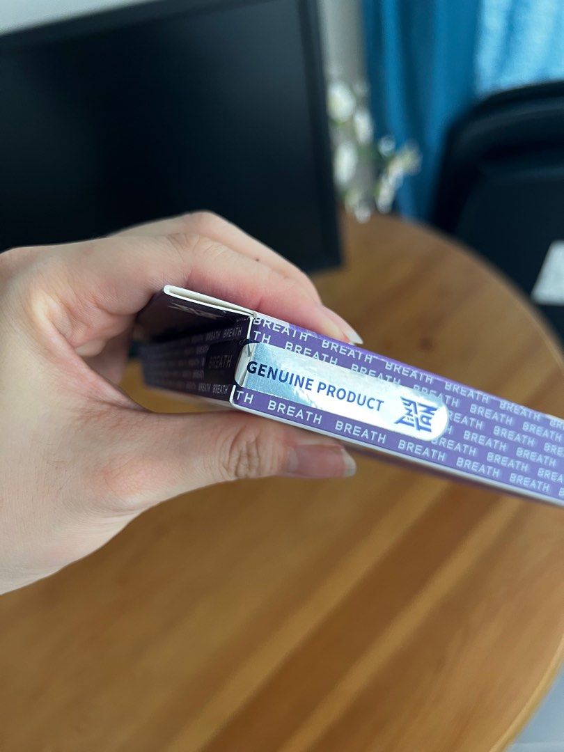 TINY TAN BREATH MASK BTS (Purple colour) UNOPENED, Health & Nutrition ...