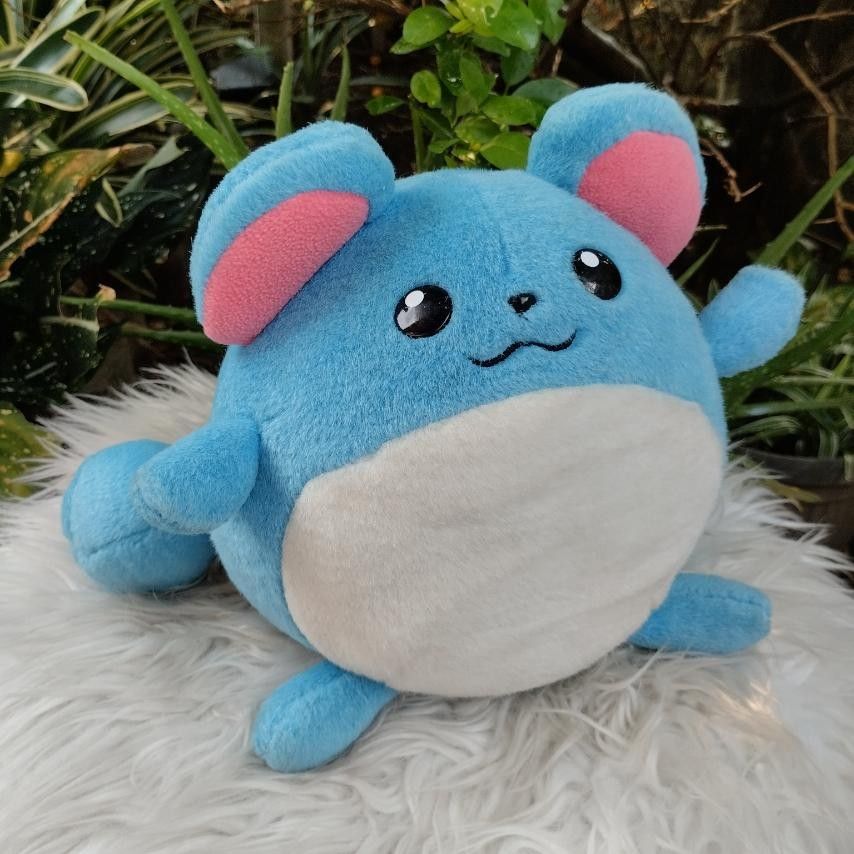 TOMY Pokemon MARILL Plush Toy on Carousell