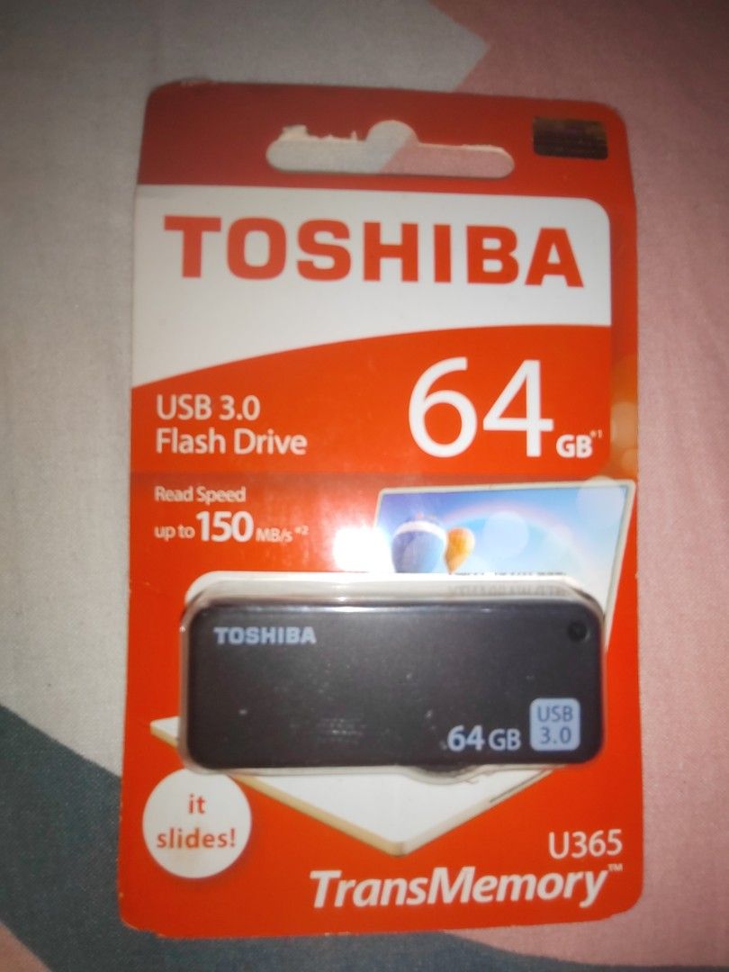 Toshiba 64gb USB 3.0, Computers & Tech, Parts & Accessories, Hard Disks & Thumbdrives on Carousell
