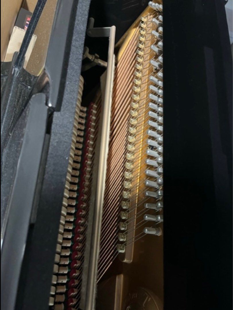 Toyo Apollo Upright Piano NA-123EP with Bench, Hobbies & Toys, Music ...