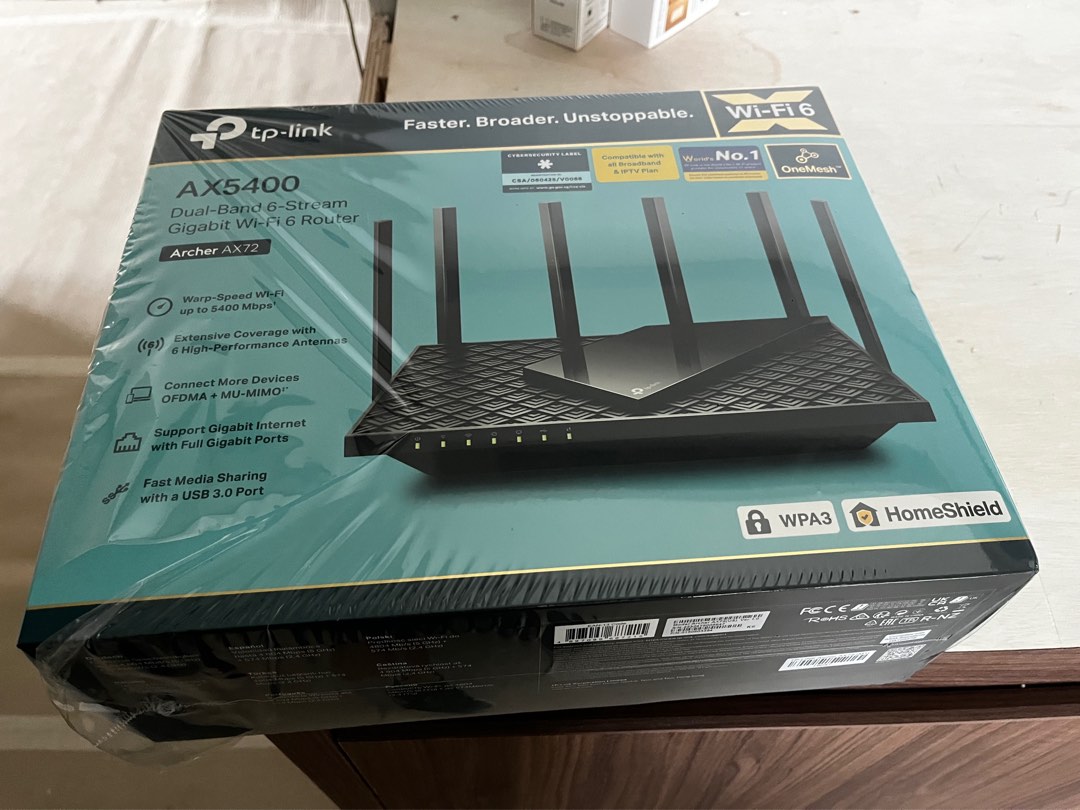 TP-Link AX5400 Router, Computers & Tech, Parts & Accessories ...