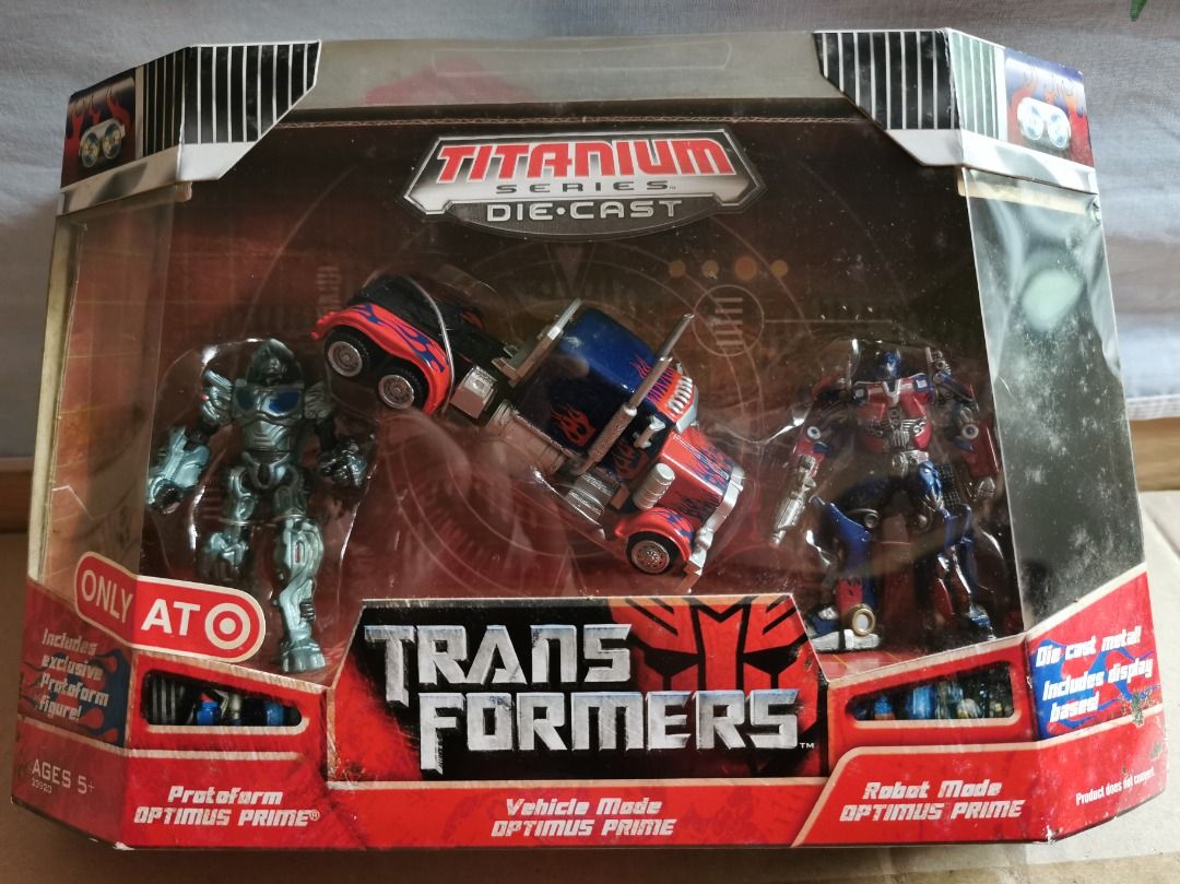 Transformer Titanium Optimus Prime & Megatron, Hobbies & Toys, Toys ...