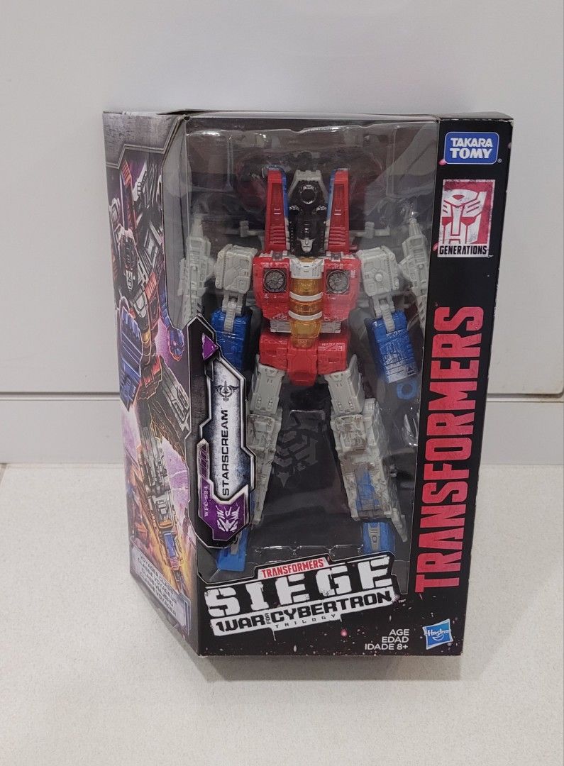 Transformers Siege war for cybertron cybertronian Starscream WFC-S24 ...