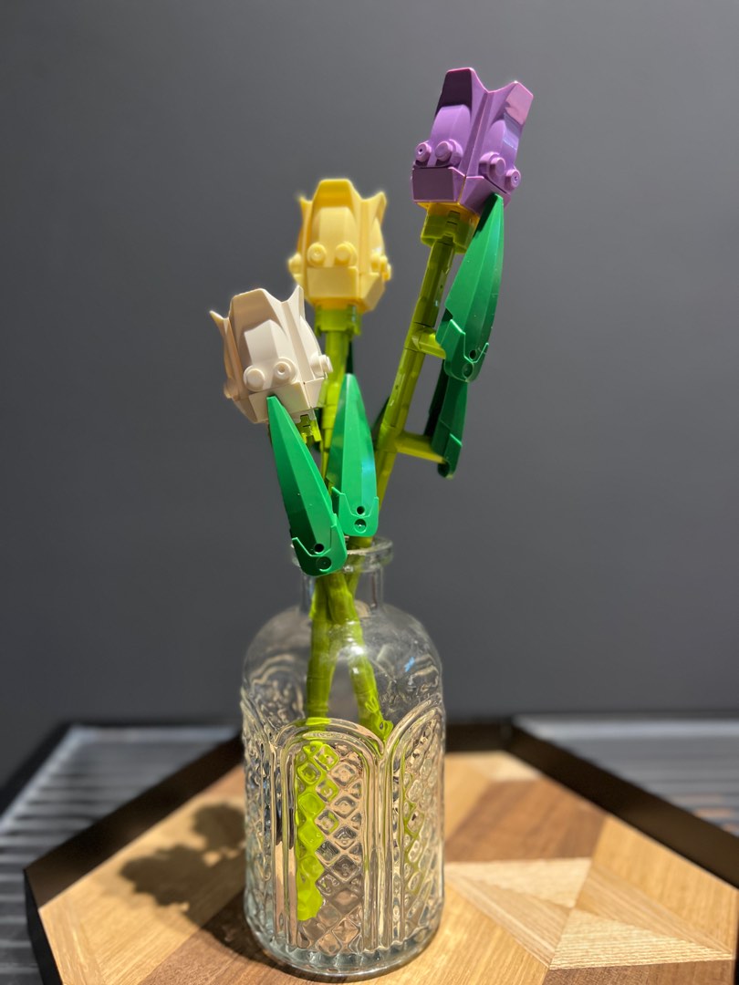 Tulipa Blocks flower Lego flower, Hobbies & Toys, Toys & Games on Carousell