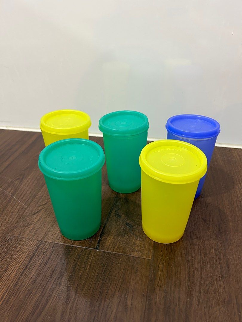Tupperware cups, Furniture & Home Living, Kitchenware & Tableware ...
