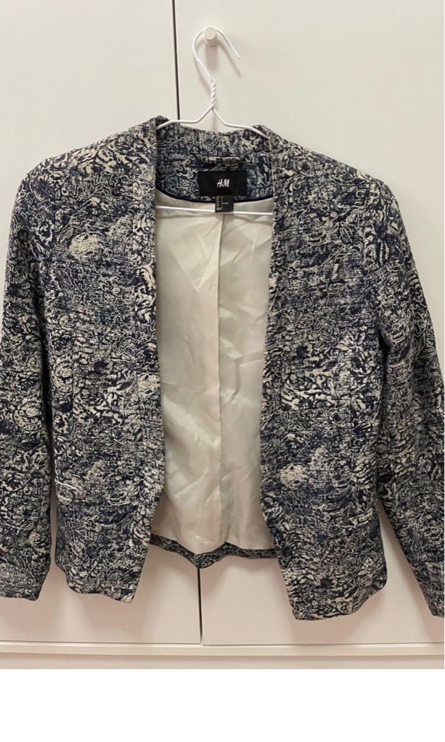 Tweed Jacket/Textured Blazer, Women's Fashion, Coats, Jackets and ...