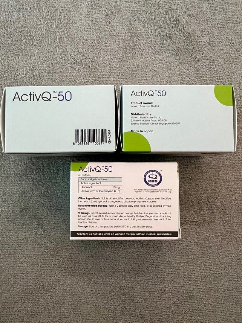 Ubiquinol (Coenzyme Q10), Health & Nutrition, Health Supplements ...