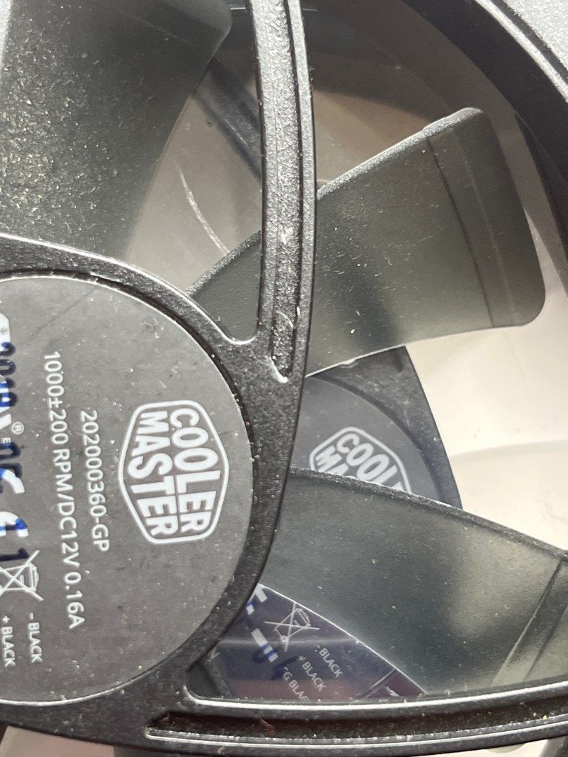 Unused RGB Coolermaster 120mm fans, Computers & Tech, Parts ...