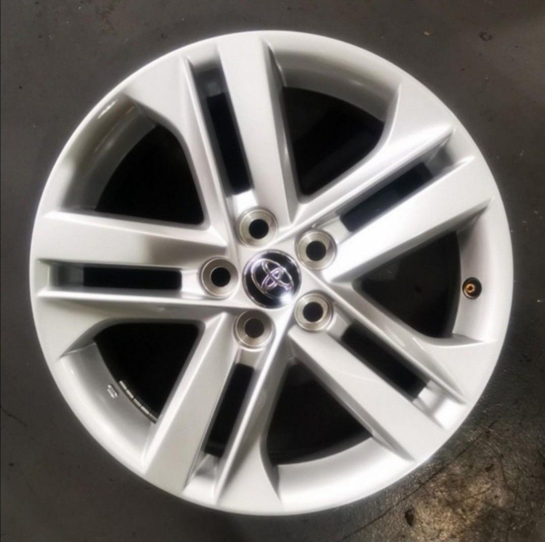 Used 16" Original Toyota Rims, Car Accessories, Tyres & Rims on Carousell