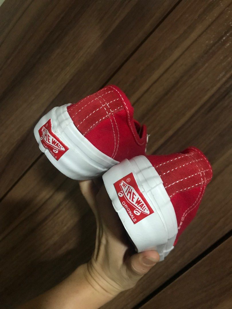 vans vault og authentic LX red chili v2 size 5.5 women 22cm size 4 sa ...