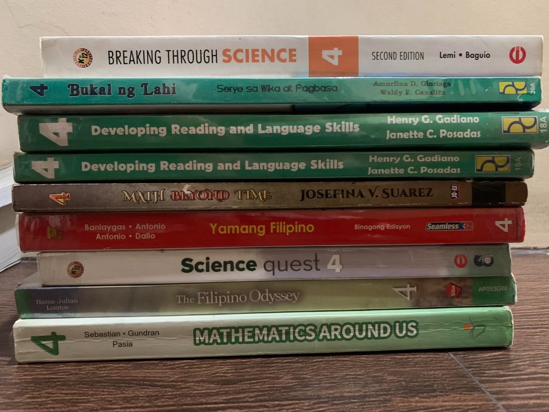 Various Grade 4 Books, Hobbies & Toys, Books & Magazines, Textbooks on ...