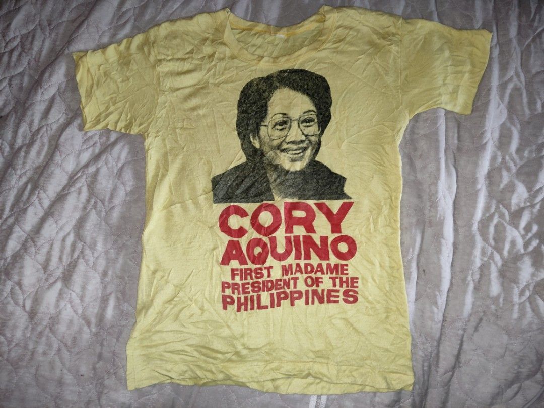VINTAGE CORY AQUINO SHIRT on Carousell