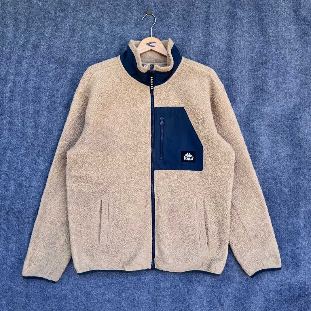 Vintage Kappa Deep Pile Fleece Jacket, Men's Fashion, Coats, Jackets ...