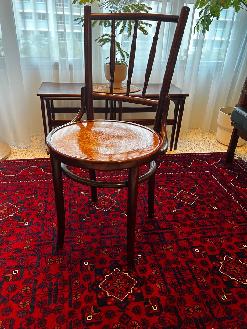 Vintage kopitiam chair, Furniture & Home Living, Furniture, Chairs on ...