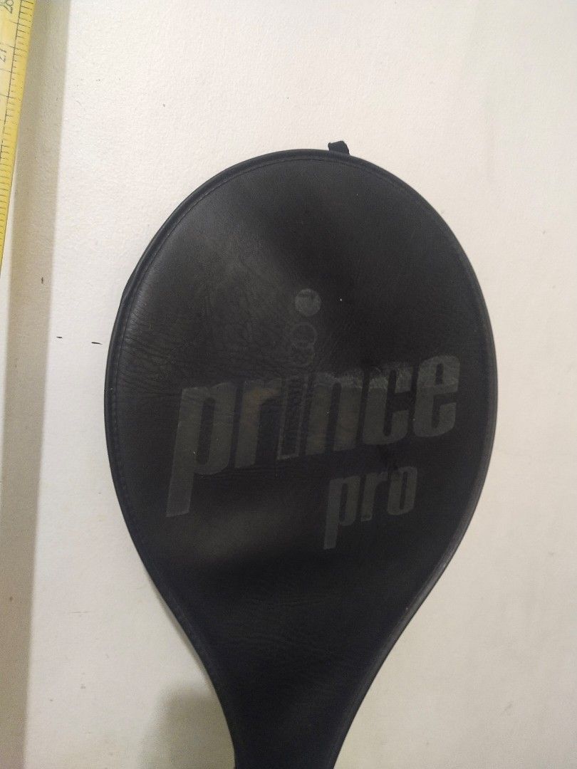 vintage "Prince Pro 110" Over-sized Tennis Racket/With original case on ...