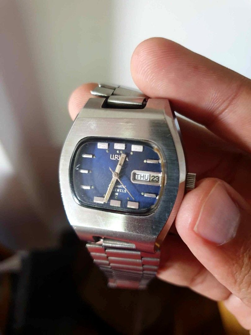 Vintage Urika Automatic watch, Men's Fashion, Watches & Accessories ...