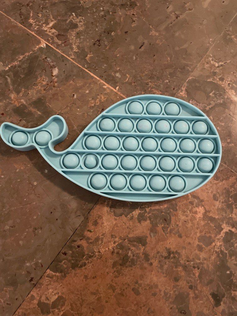 Whale Pop it, Hobbies & Toys, Toys & Games on Carousell