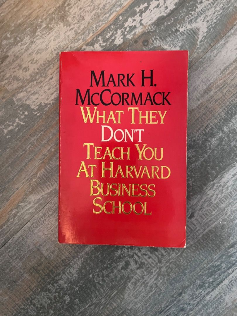 What They Don’t Teach You At Harvard Business School, 興趣及遊戲, 書本 & 文具 ... What They Don’t Teach You At Harvard Business School, 興趣及遊戲, 書本 & 文具 ...