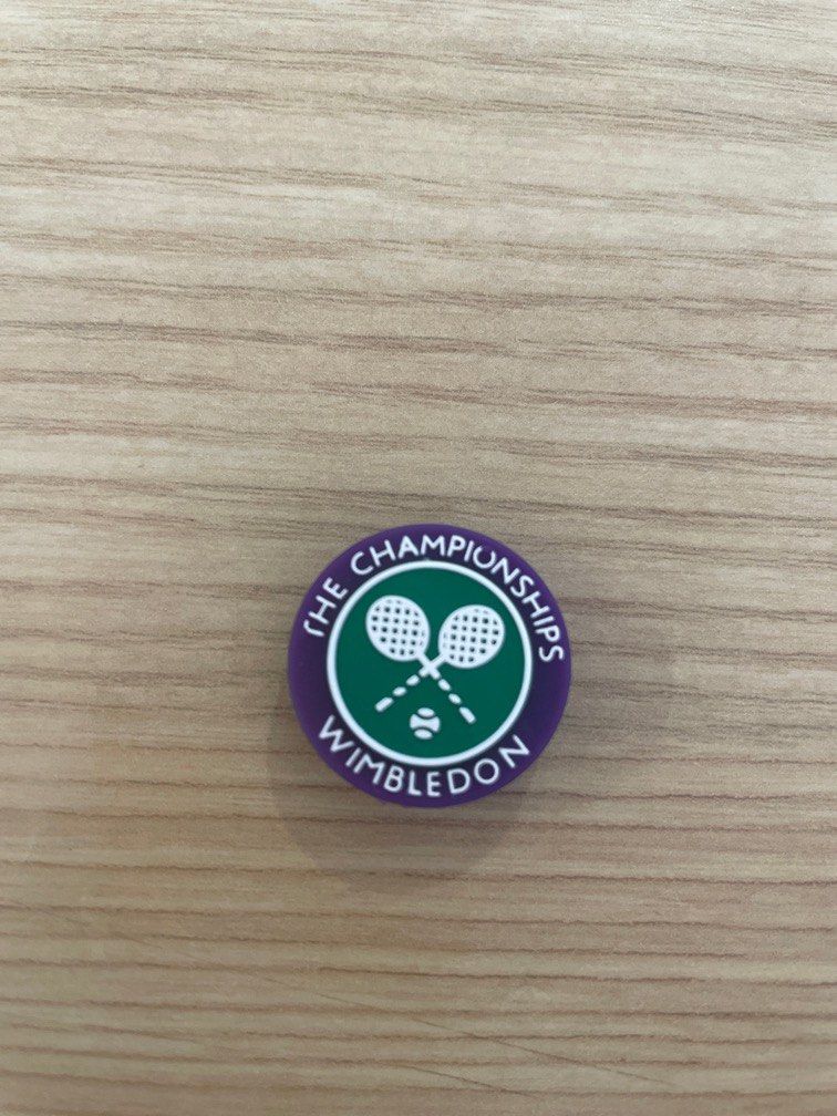 Wimbledon Tennis Dampener, Sports Equipment, Sports & Games, Racket ...