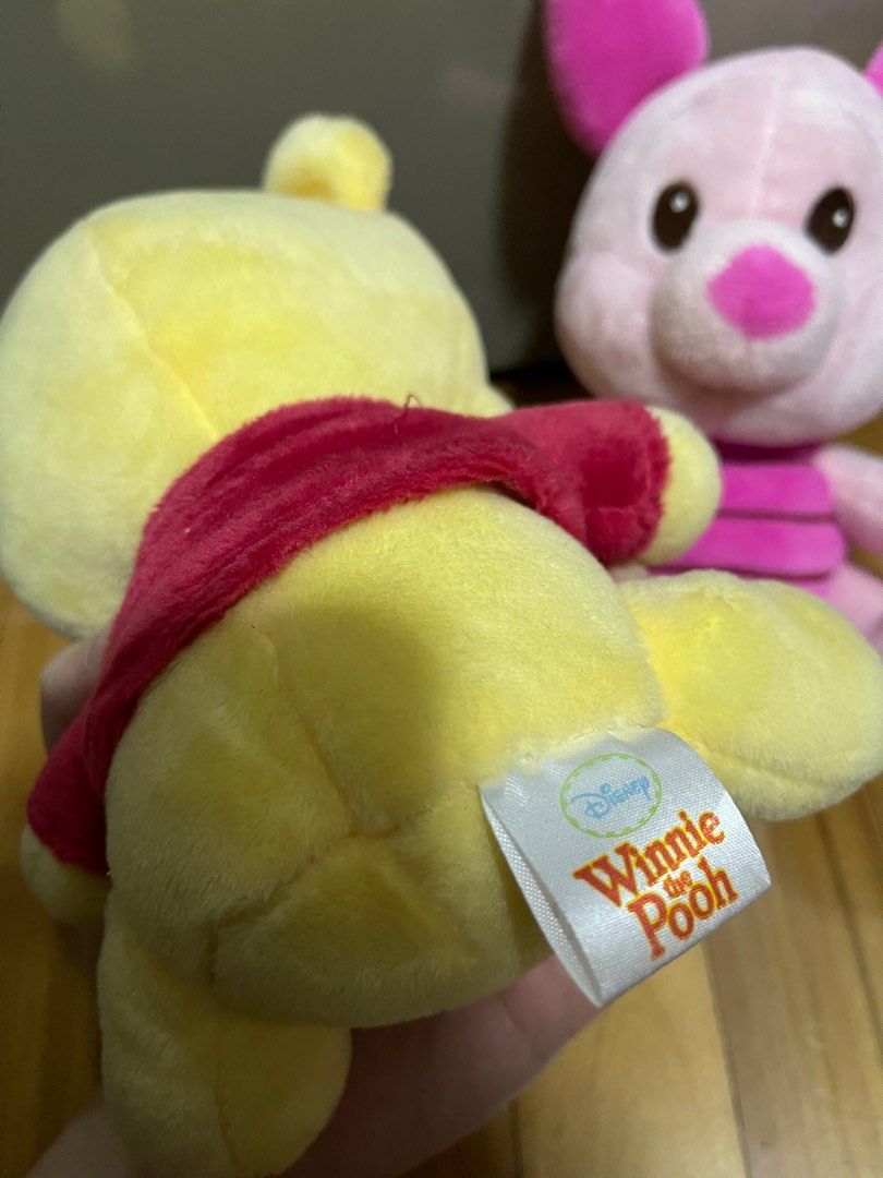 Winnie the pooh & piglet doll, Hobbies & Toys, Toys & Games on Carousell