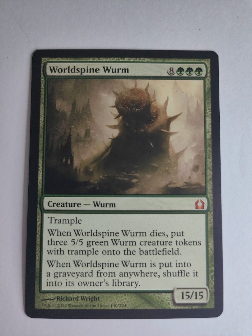 Worldspine Wurm, Hobbies & Toys, Toys & Games on Carousell