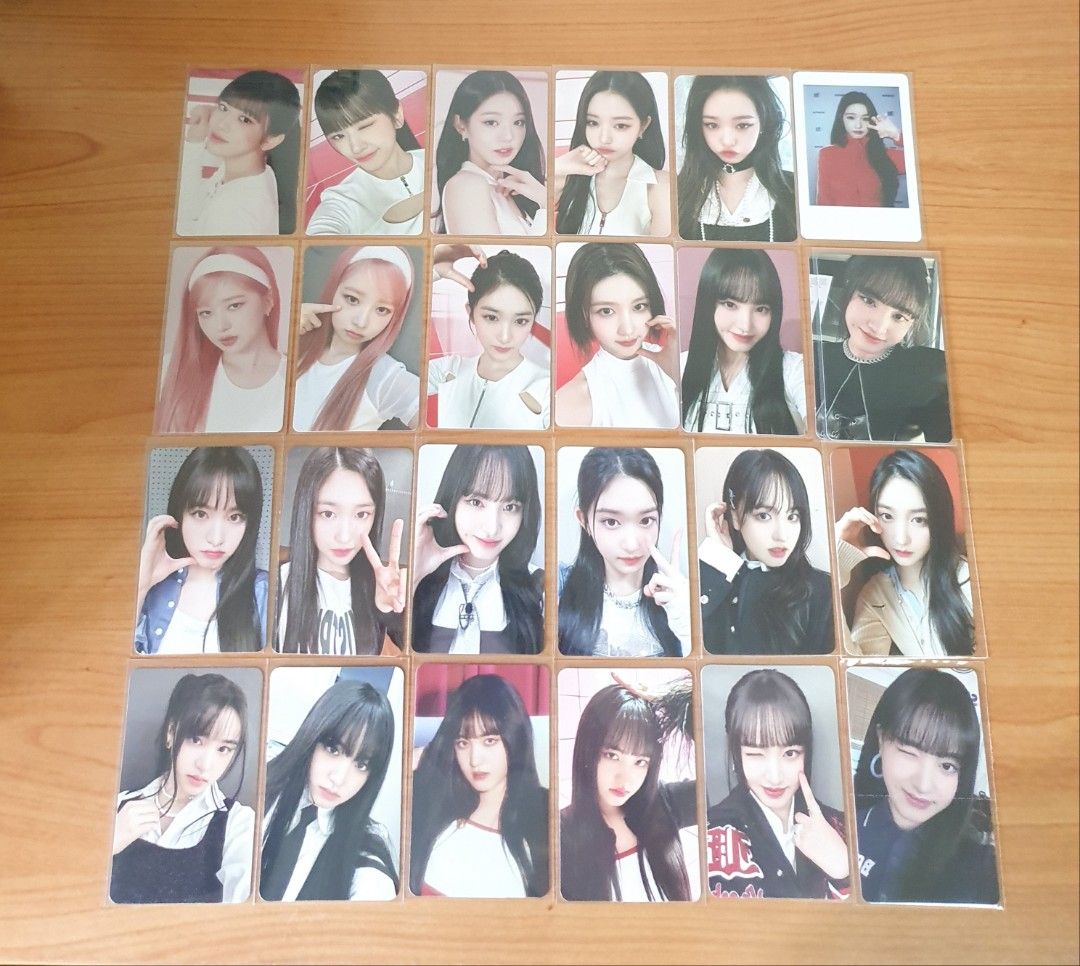 wts/lfb/wtt ive i've album photocard pob polaroid pc ssq starship square mv 6+3 pc papa johns ...