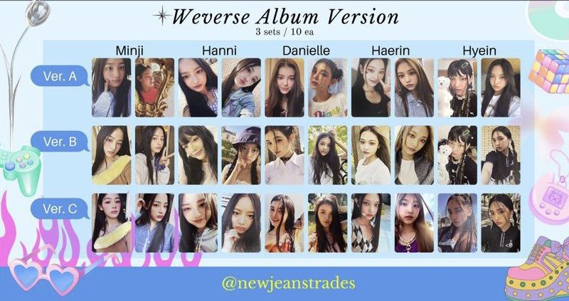 [WTT/LFB] newjeans 1st ep album bluebook weverse set b , Hobbies & Toys, Memorabilia ...