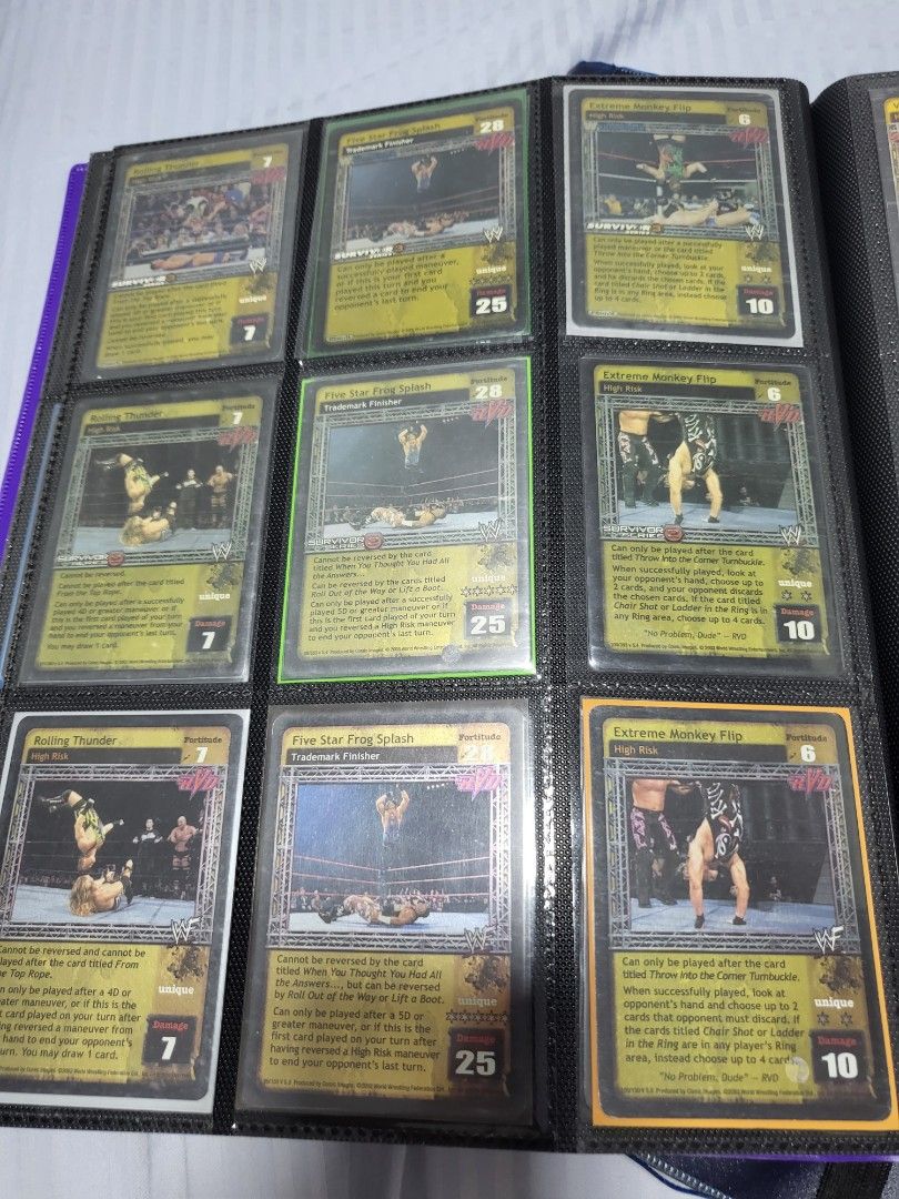 WWE Cards RVD MASTER SET, Hobbies & Toys, Toys & Games on Carousell