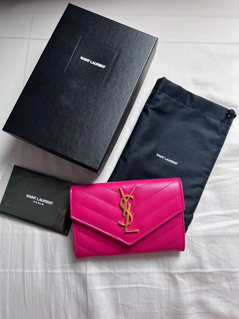 YSL Wallet, Luxury, Bags & Wallets on Carousell