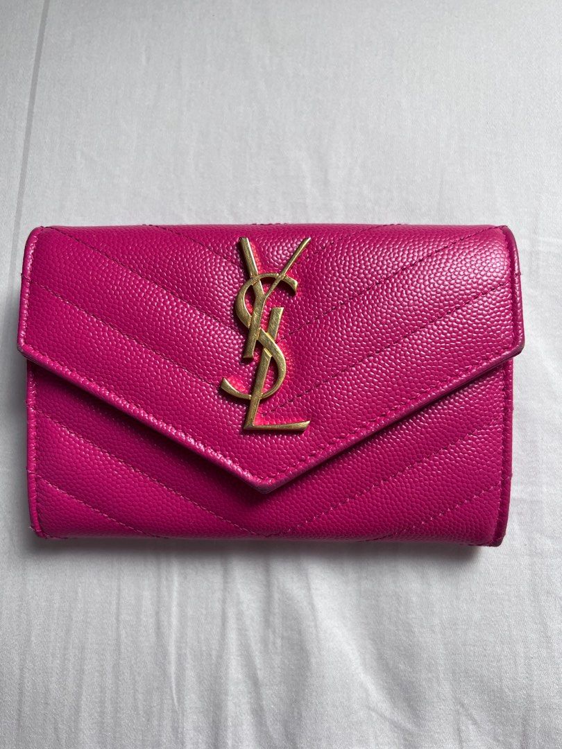 YSL Wallet, Luxury, Bags & Wallets on Carousell