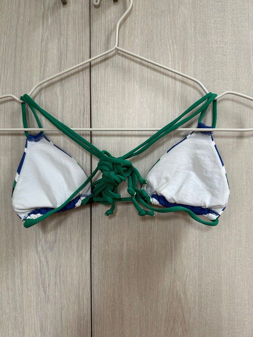 Zara bikini stripes set, Women's Fashion, Swimwear, Bikinis & Swimsuits ...