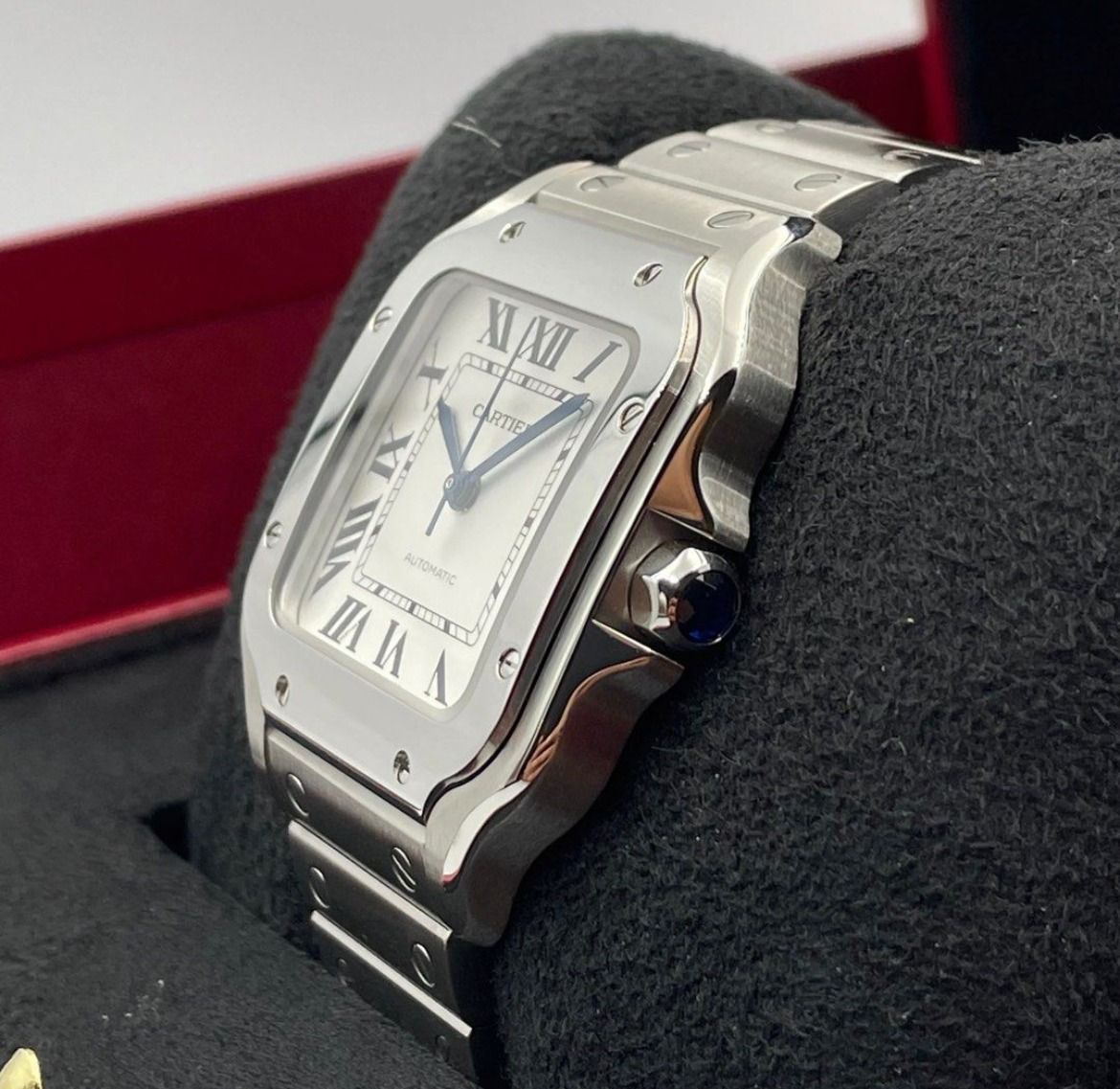 Cartier Santos Medium 2023 WSSA0029 Brand New FULL SET, Luxury, Watches ...