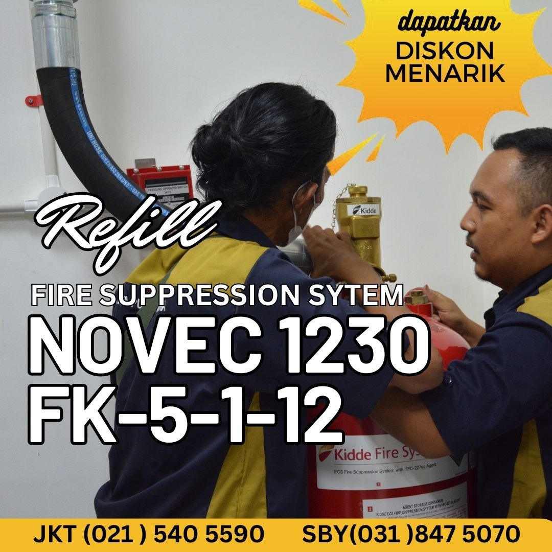 0821-4207-8427 Pusat Pengisian Refill NOVEC 1230 Fk-5-1-12 Isi Ulang ...
