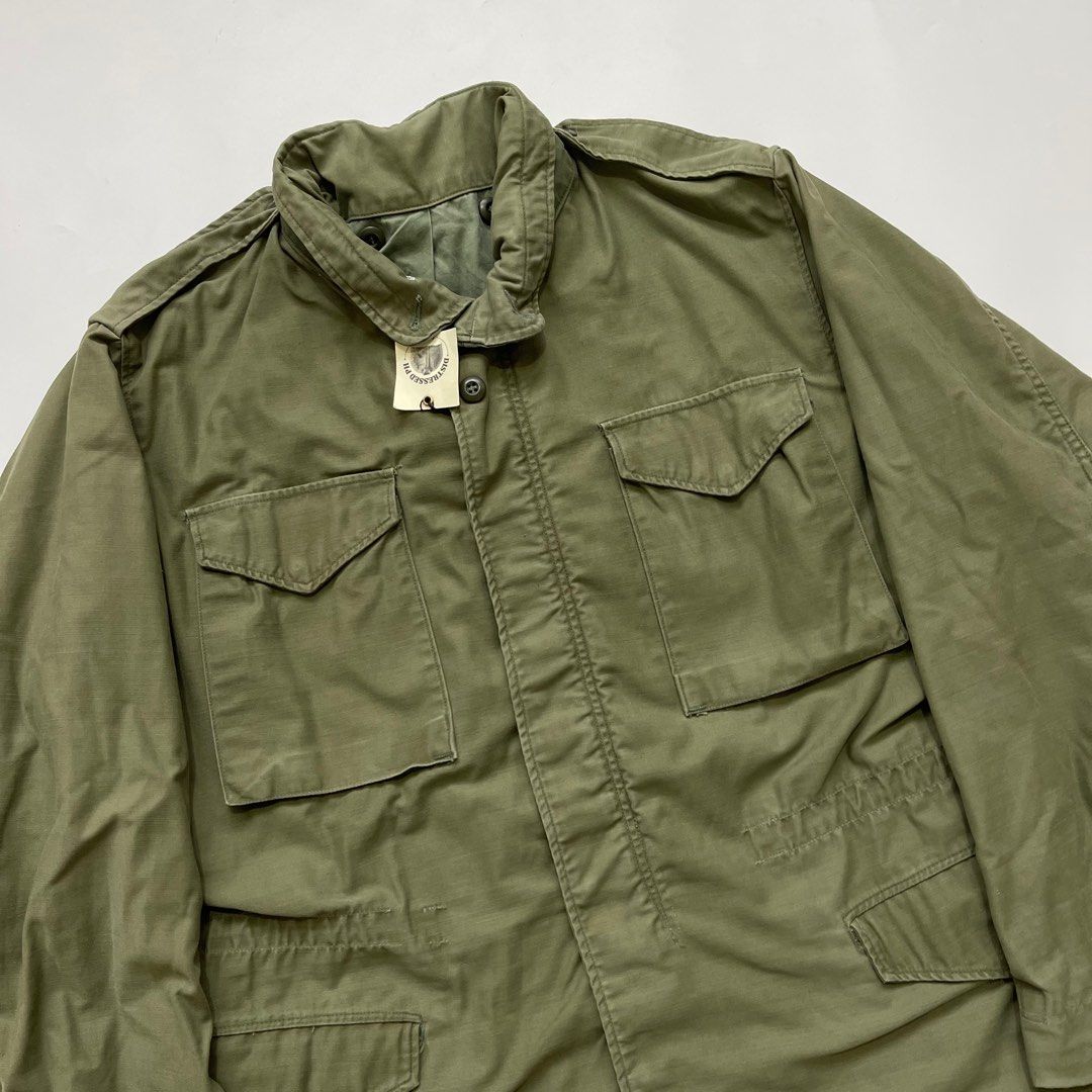 1969 US Army “Vietnam War” M-65 2nd Model Field Jacket Coat Fatigue With Hood on Carousell