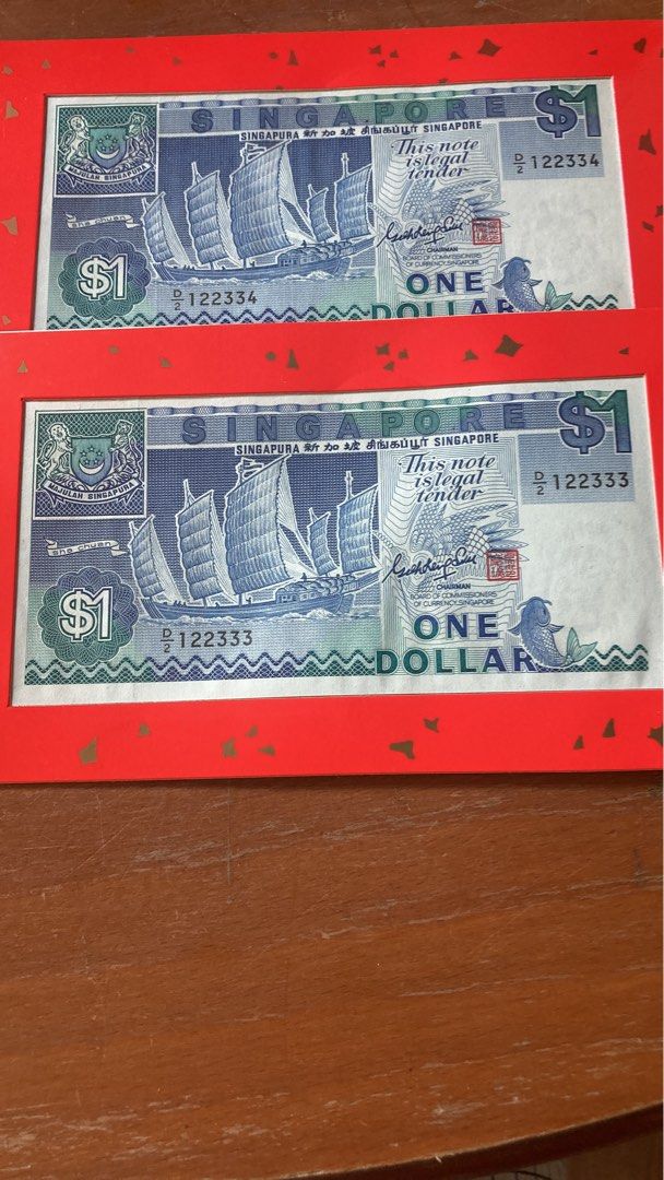 6 .sets .. 1990 horse year $1 note n coin set, Hobbies & Toys ...