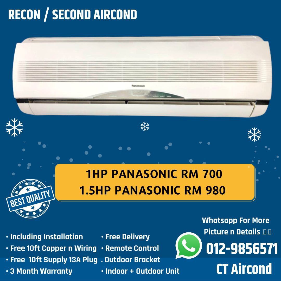 1hp RM 700 Aircond Ac06, Furniture & Home Living, Furniture, Other Home ...