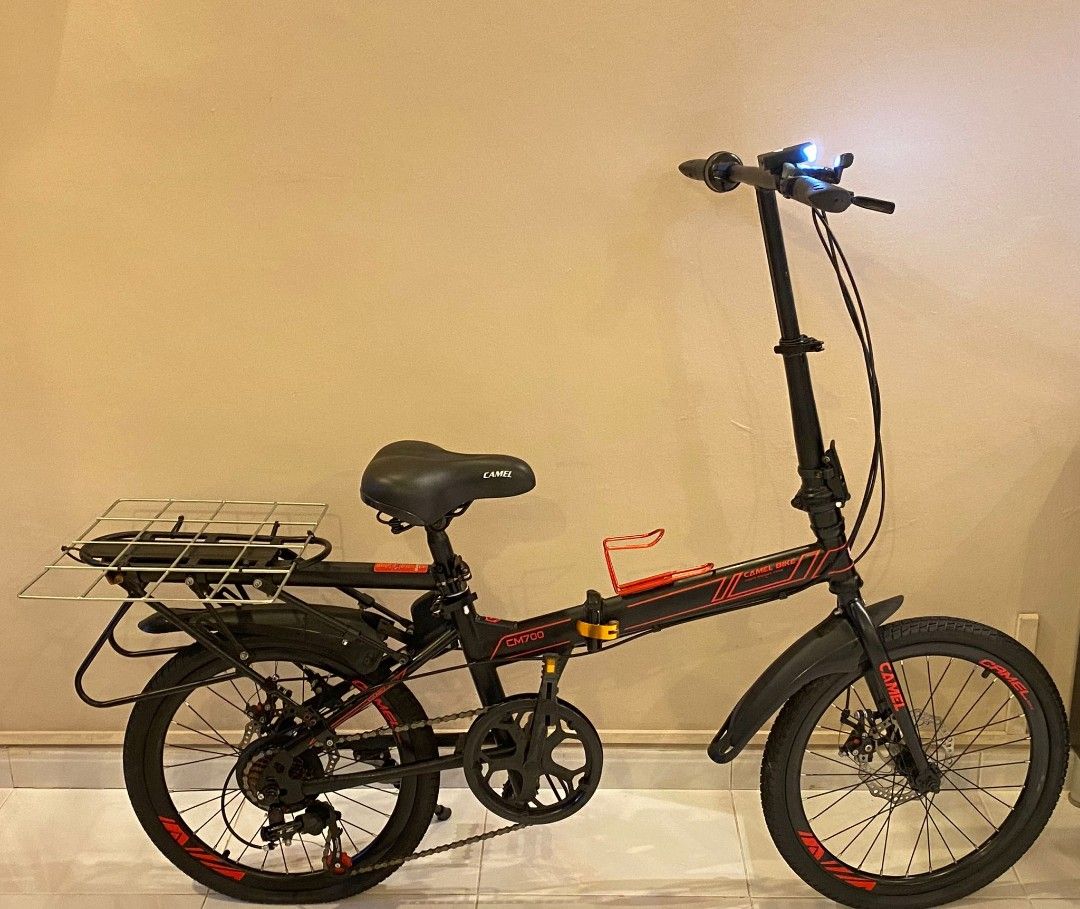 20Inch CAMEL Foldable Bicycle, Sports Equipment, Bicycles & Parts ...