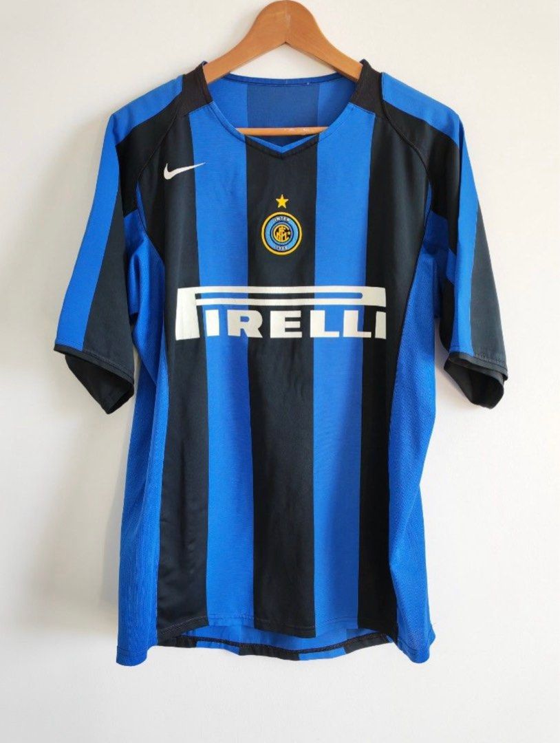 #23 Marco Materazzi Inter Milan 2004 Home soccer/football jersey/kit ...