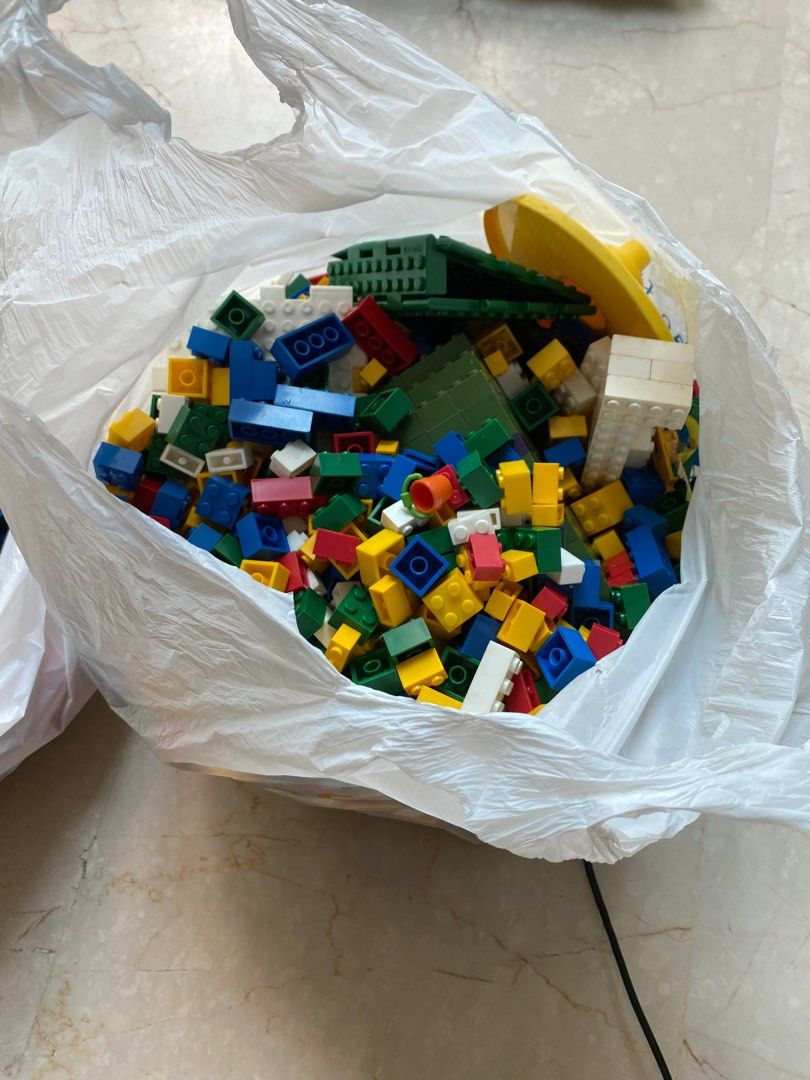 2 bags of mixed Lego (4kg total), Hobbies & Toys, Toys & Games on Carousell