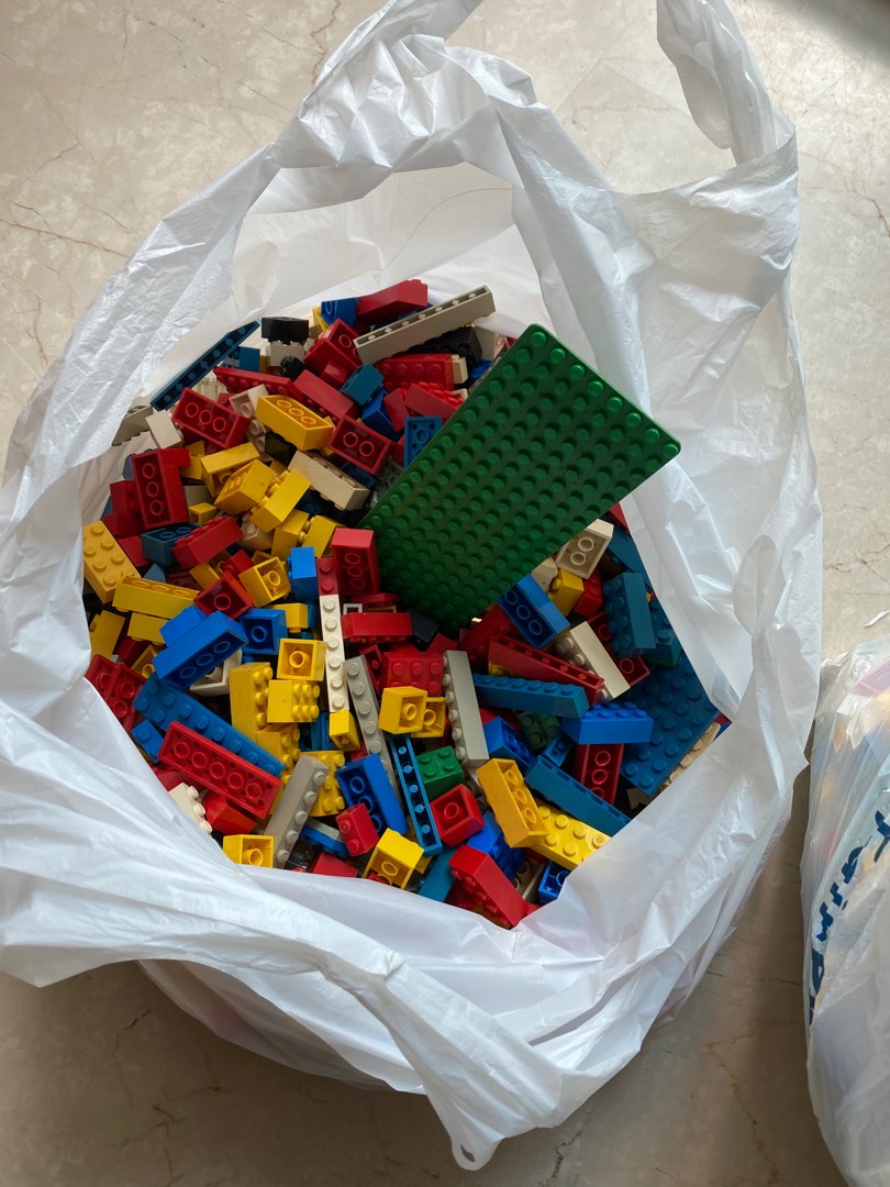 2 bags of mixed Lego (4kg total), Hobbies & Toys, Toys & Games on Carousell