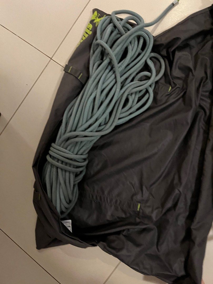 2 climbing ropes 30m and 60m with bag, Sports Equipment, Other Sports ...