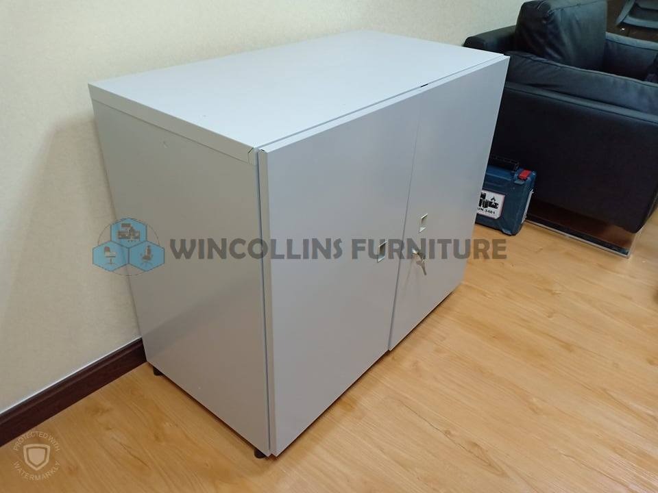 2 LAYER SWING DOOR STEEL CABINET / HIGH QUALITY 100 %, Furniture & Home ...
