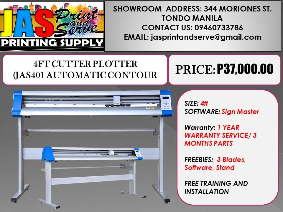 4ft CUTTER PLOTTER MACHINE, Computers & Tech, Printers, Scanners ...