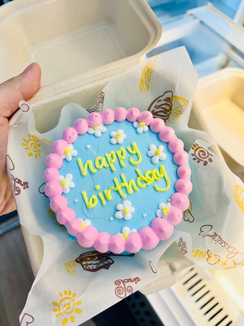 4inch bento cake, Food & Drinks, Homemade Bakes on Carousell