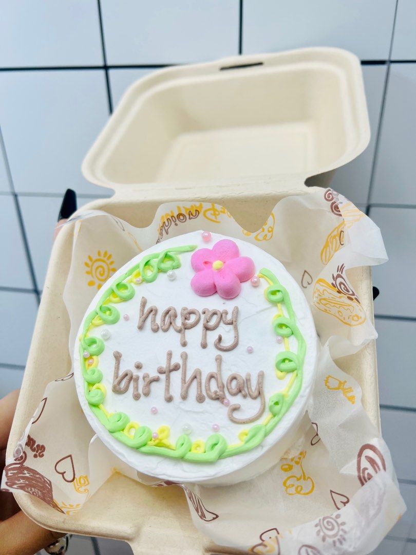 4inch bento cake, Food & Drinks, Homemade Bakes on Carousell