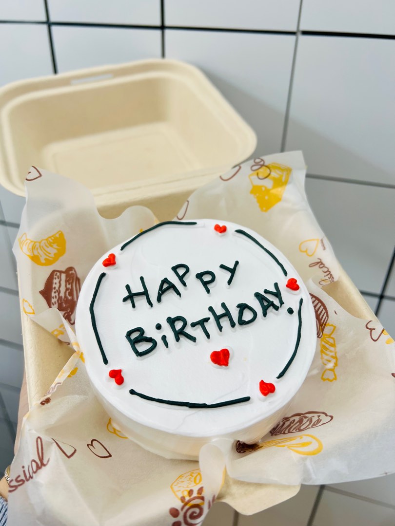 4inch bento cake, Food & Drinks, Homemade Bakes on Carousell